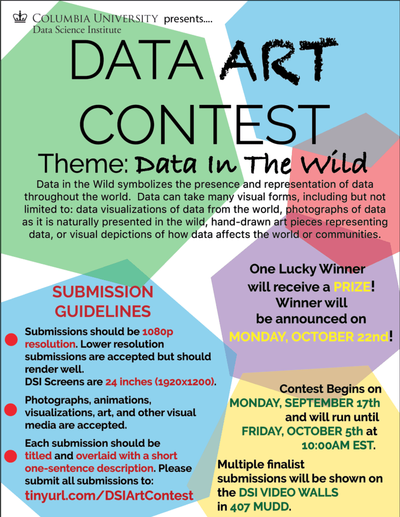 Columbia Data Science Institute art contest | Statistical Modeling ...