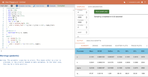 Simulating from and checking a model in Stan: It’s so easy in Stan ...